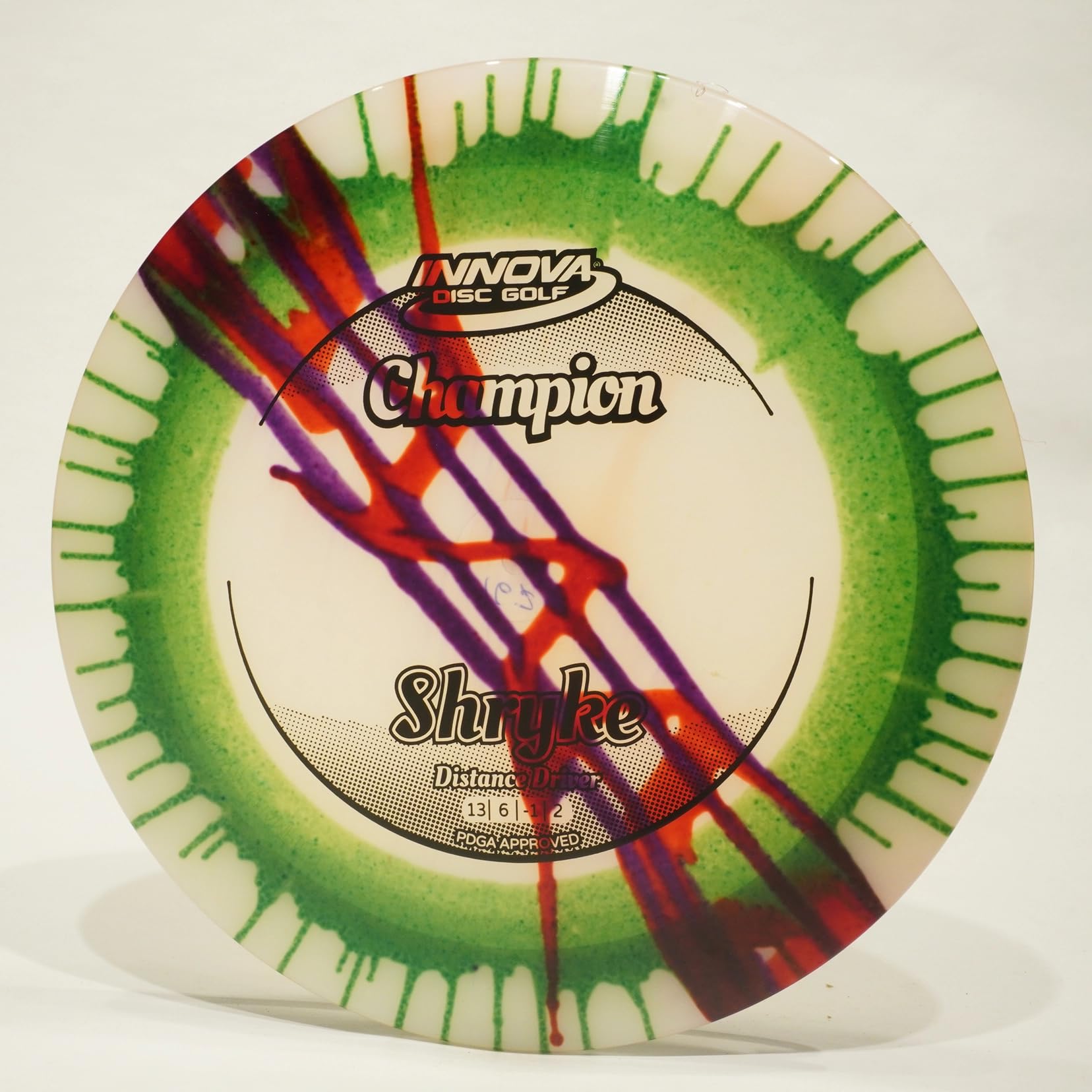 Innova Shryke (I-Dyed Champion) Distance Driver Golf Disc, Pick Your Disc 167g Purple/Red/Green