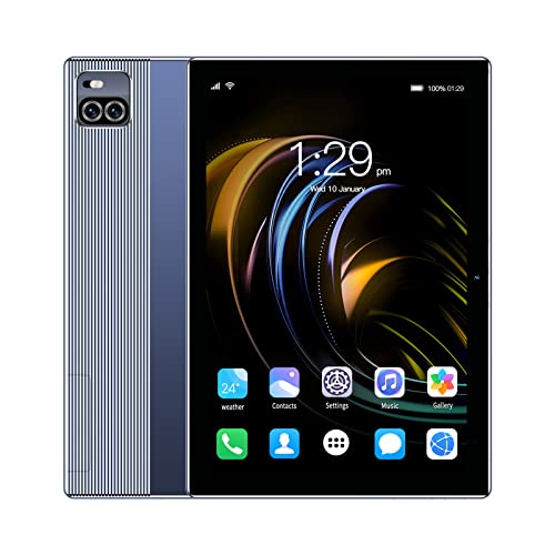 loinrodi Upgraded 10.1 Inch Ultra-Thin HD Tablet 2+16G WiFi Bluetooth Android 10 Core Voice Call Game Tablet Supports SIM Communication, Front and Rear Dual Cameras