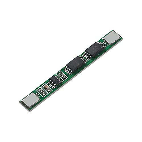 MELIFE 20pcs 1S 3.7V 4A Charger PCB BMS Protection Board for Lithium Battery Cell.