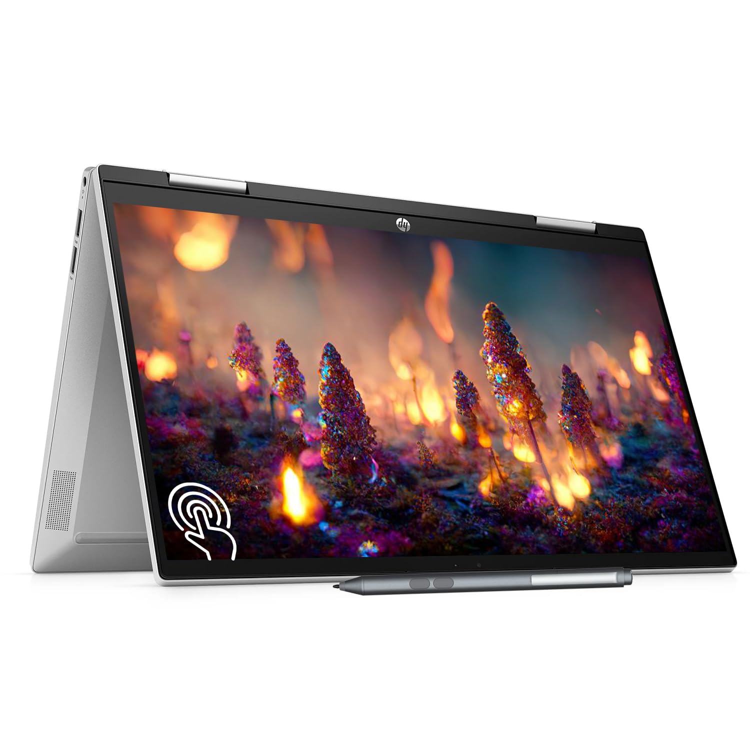 HP Pavilion x360 2-in-1 Laptop, 14" FHD Touchscreen, Intel Core i5-1235U, 16GB RAM, 1TB SSD, Webcam, HDMI, FP Reader, Wi-Fi 6, Stylus Pen, Windows 11 Home
