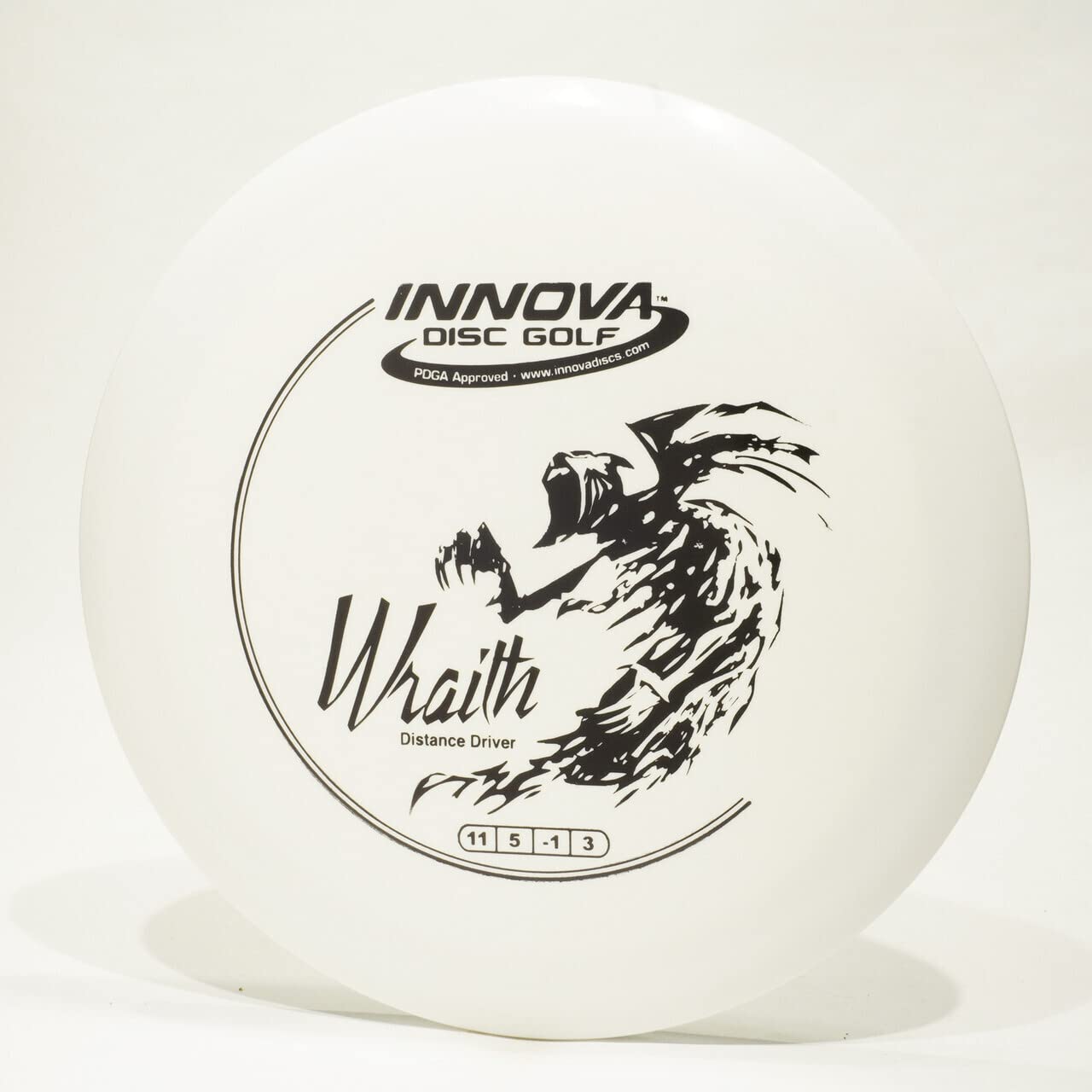 Innova Wraith (DX) - Super Light Driver Golf Disc, Pick Weight/Color [Stamp & Exact Color May Vary] White 140-149 Grams