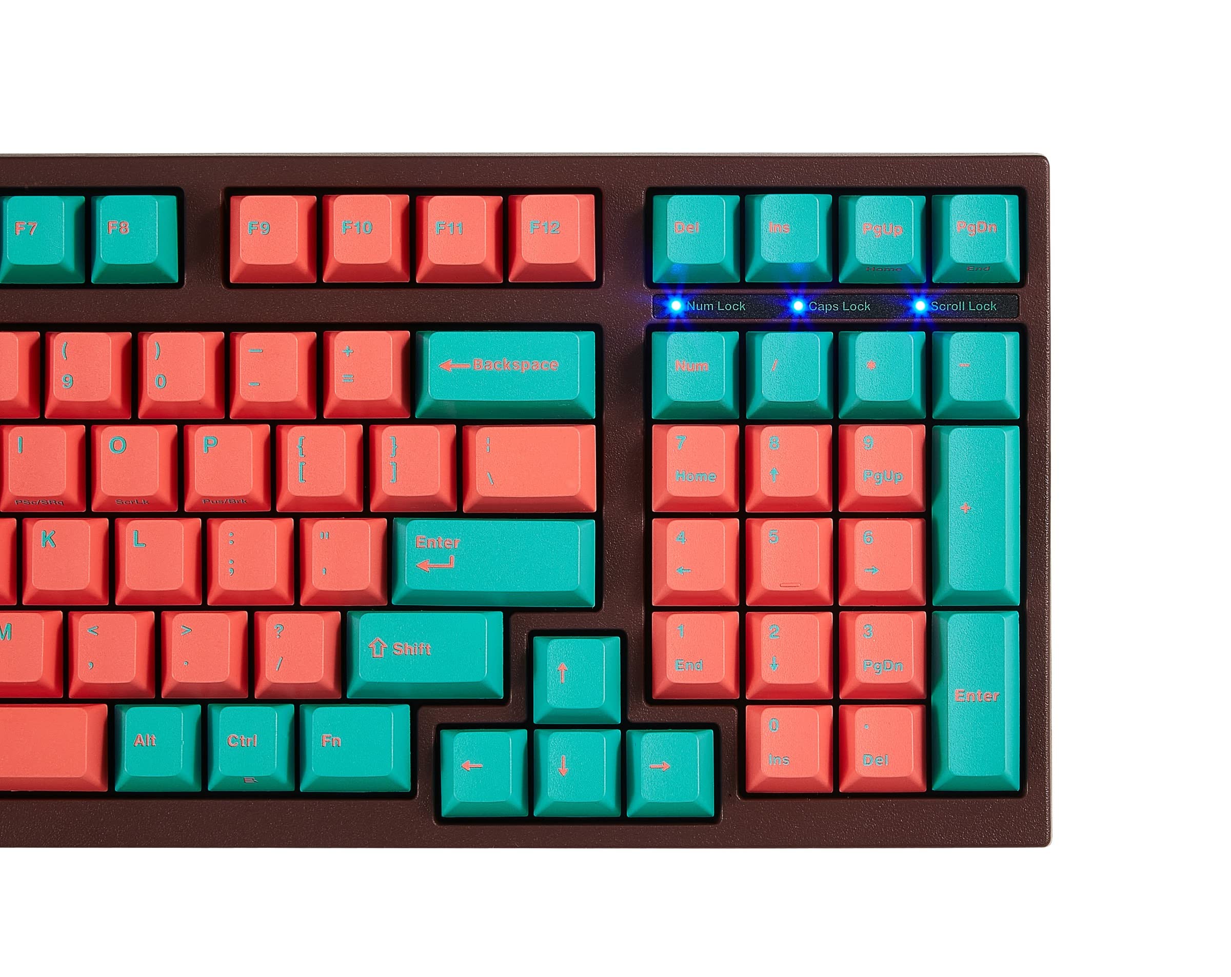 Leopold x MK FC980M Vapor Double Shot PBT Mechanical Keyboard (Cherry MX Silent Red)