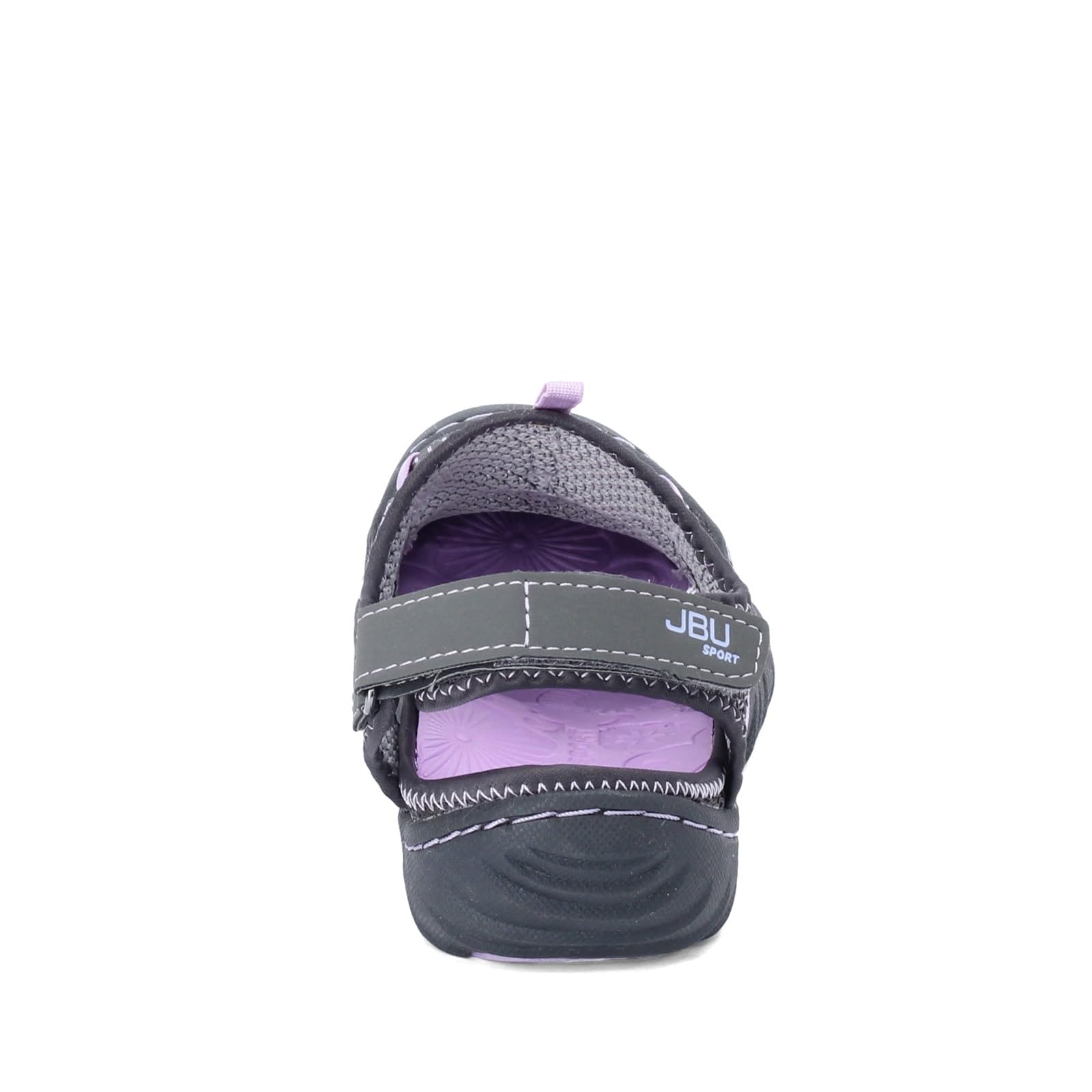 JBU by Jambu Women's Thunder Water Ready Fisherman Sandal, Grey/Lilac, 8.5 Medium US