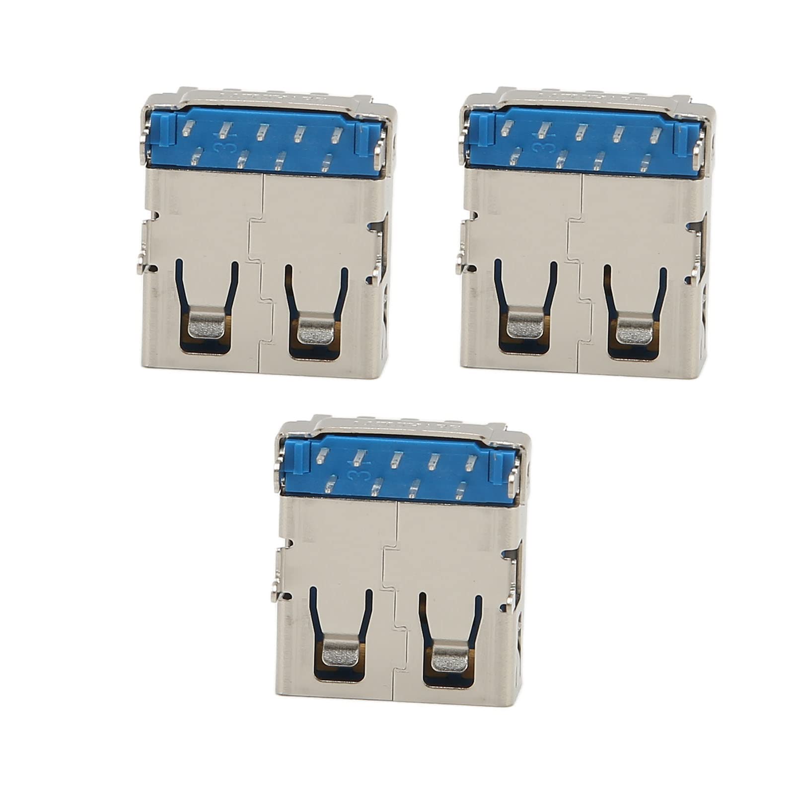 KOSDFOGE 5Pcs Portable Game Console USB Charging Port Metal Replacement Console USB Charging Socket Port Compatible with PS5 Console