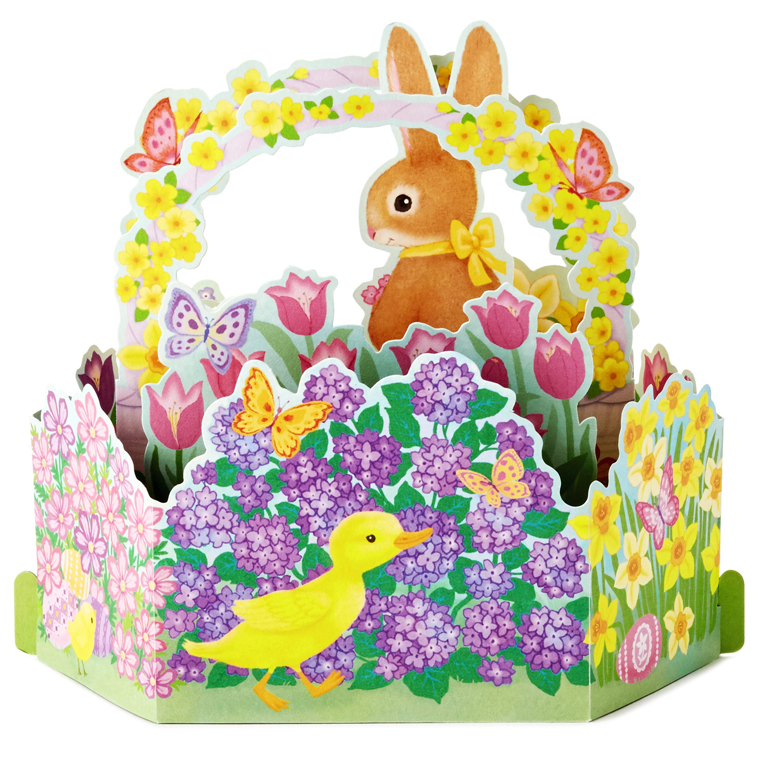 Hallmark Pop Up Easter Card (Displayable Easter Basket)