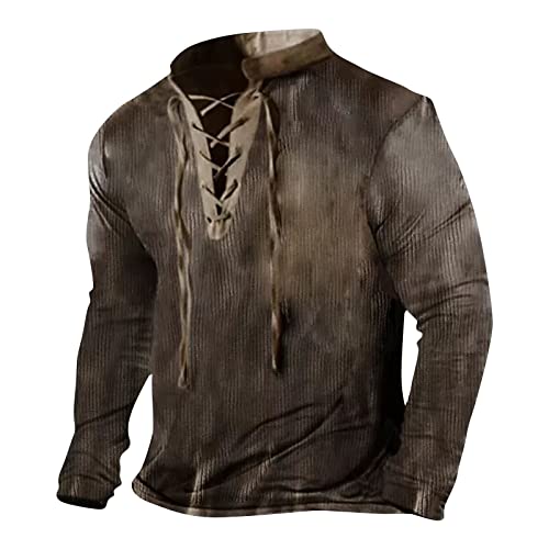 Hoodies for Men,2023 Spring New Casual Slim Sweatshirt, Mens Pullover Sweater Pullover Sweater Long Sleeve Tee Shirts for Men Dry Fit Mens Button Thermal Long Sleeve Shirt Real T
