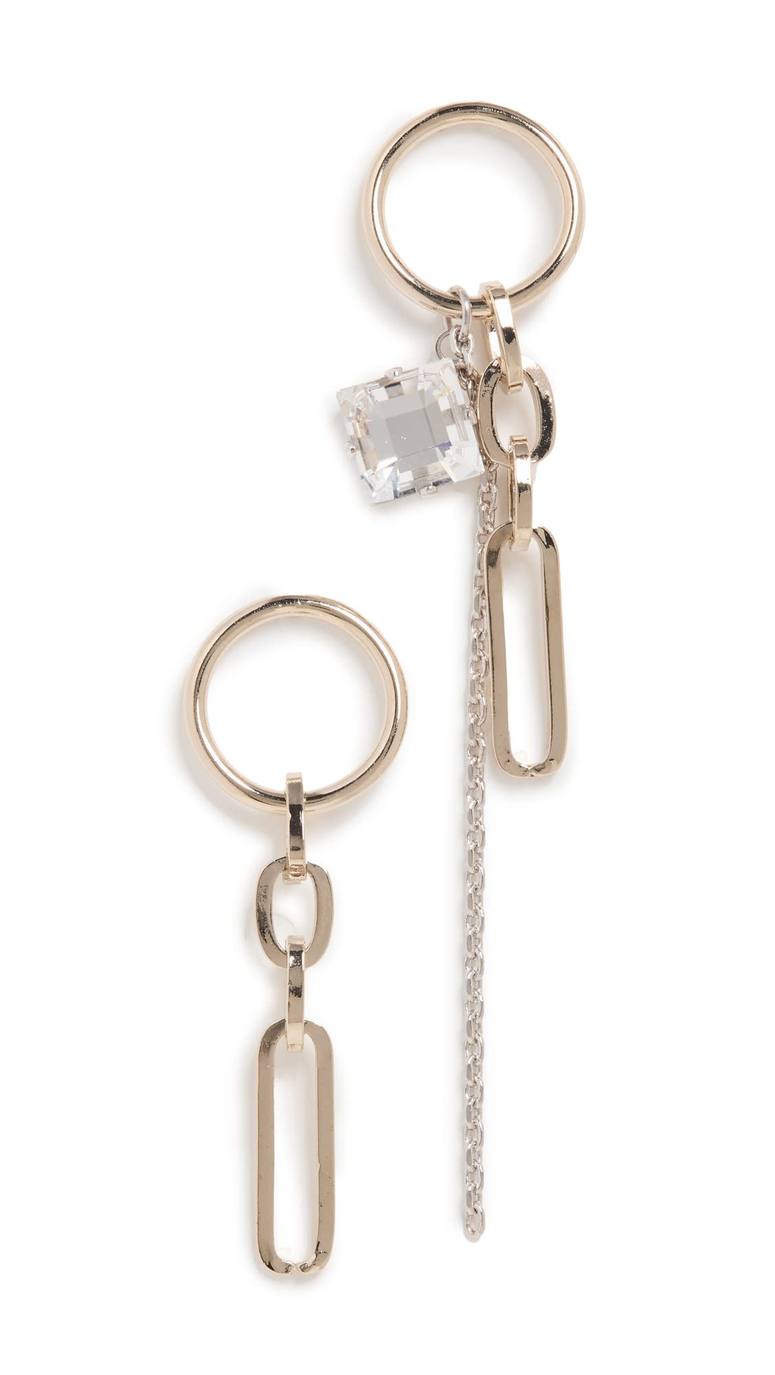 Justine Clenquet Women's Paloma Earrings, Pale Gold, One Size