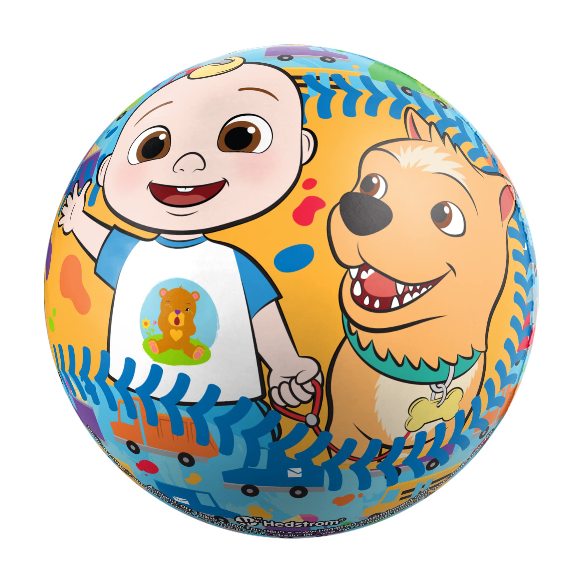 Hedstrom 3-Pack Foam Sports Balls, Cocomelon