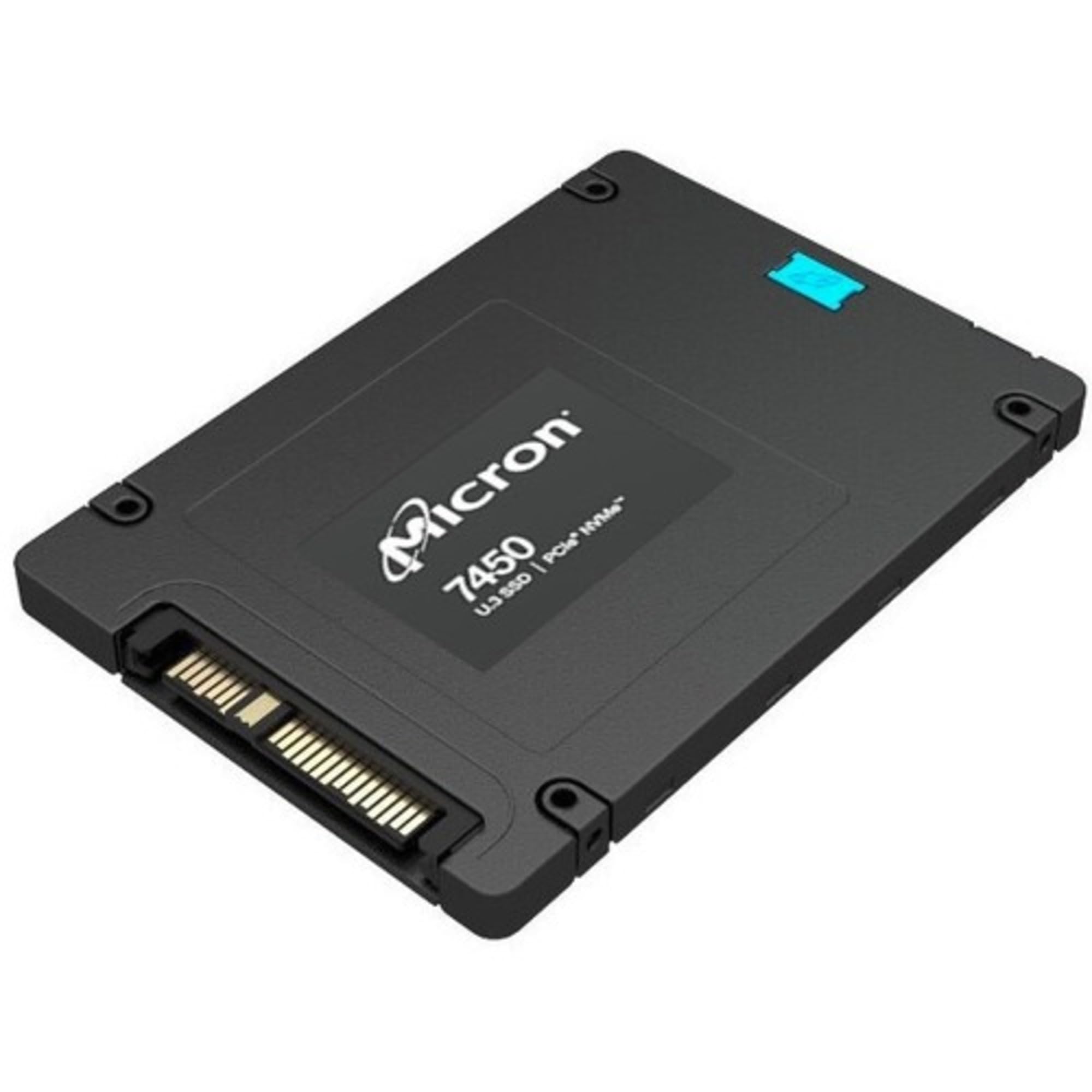 Lenovo - 4XB7A13967 - Lenovo 7450 MAX 1.60 TB Solid State Drive - 2.5 Internal - U.3 (PCI Express NVMe 4.0 x4) - Mixed Use - Server Device Supported