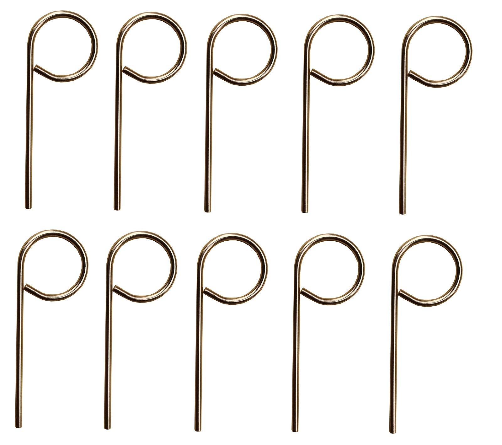 Indoor Door Key Emergency Keys for Interior Door Locksets, Key Pin for Schlag Interior Privacy Door Lock Compatible for Bedroom, Bathroom 10 Pack (Round pin)