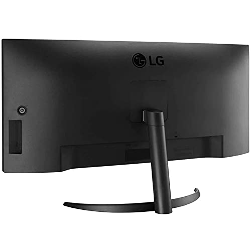 LG 34WQ60C-B 34 inch 21:9 Curved UltraWide QHD 3440 x 1440 PC Monitor 2 Pack Bundle with 2 YR CPS Enhanced Protection Pack