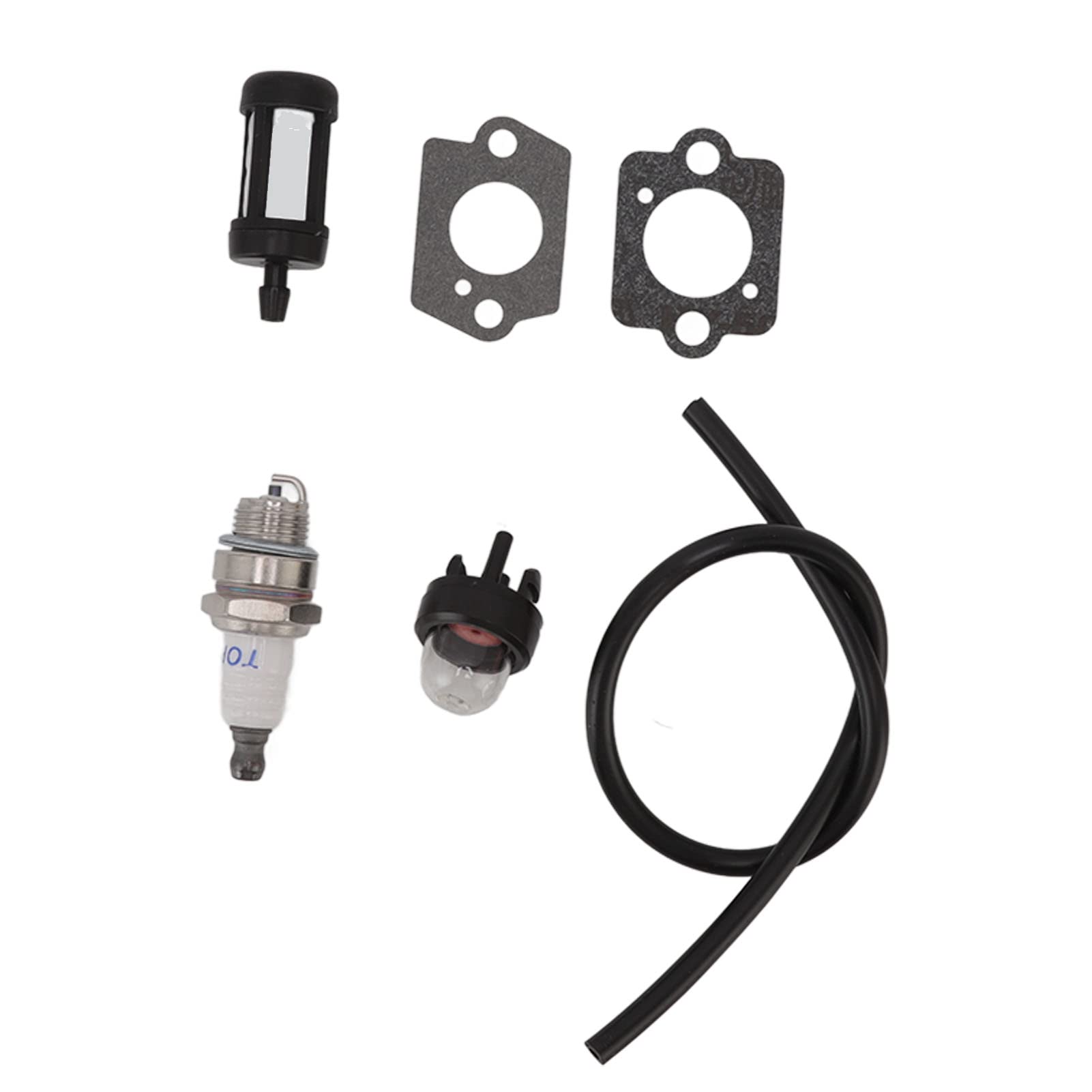 Kuuleyn Air Filter Replacement Set Blower Air Filter with Spark Plug Air Filter Replacement Parts Blower Oil Filter for Br350 Br430 Sr430 Sr450