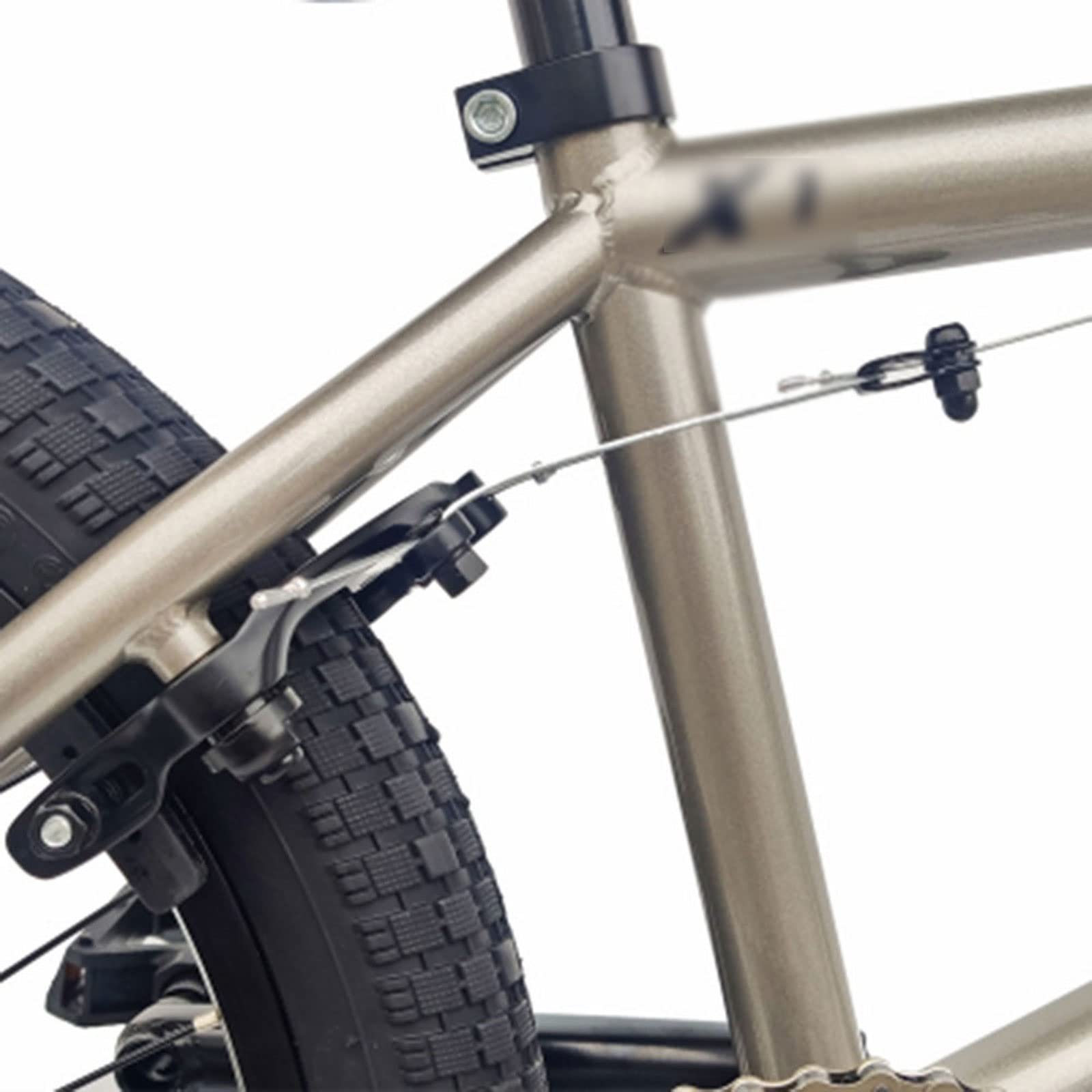 KOWMzxc Bikes for Men 20 Inch BMX Bike Big Handlebar Stunt Fancy Street Show Bicycle