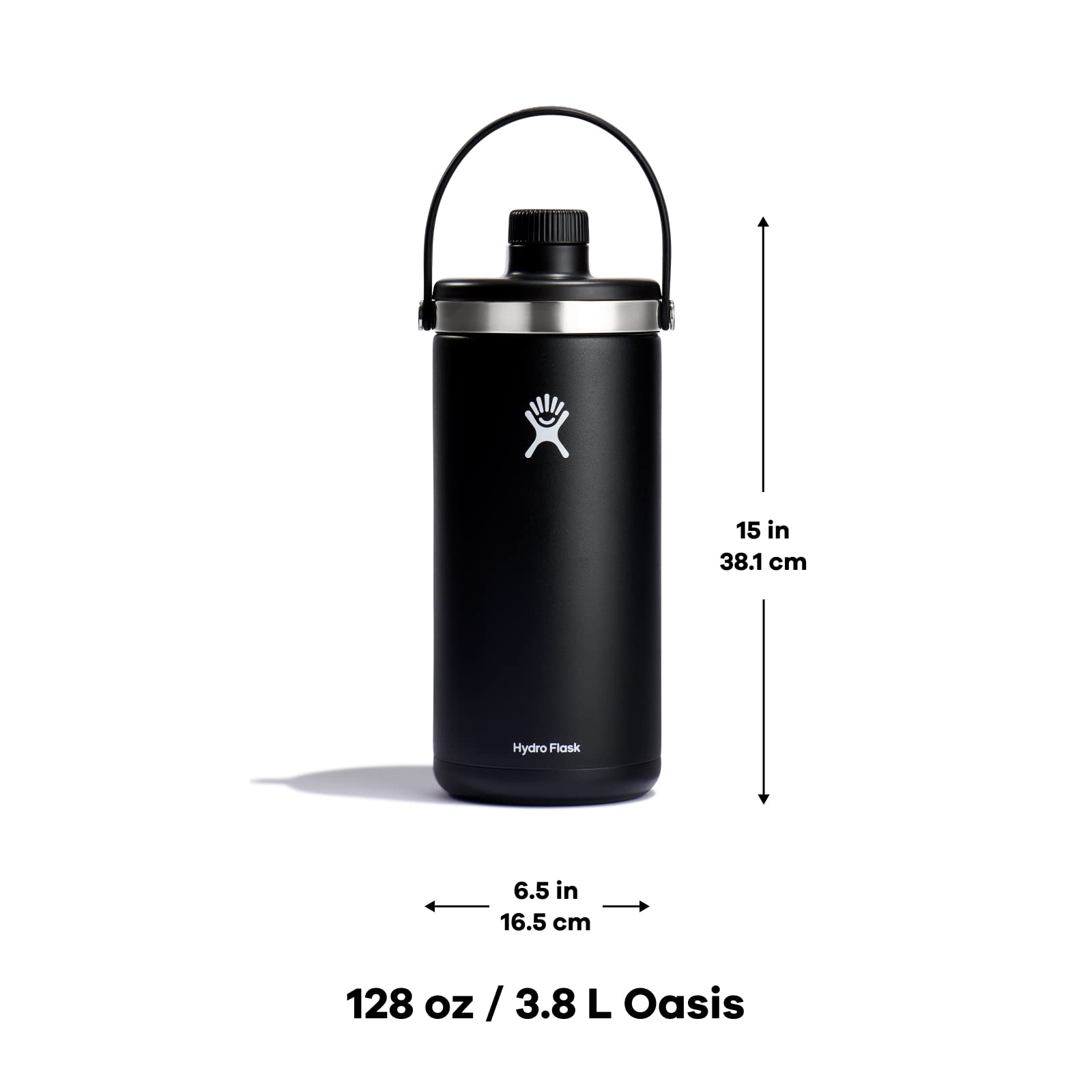 Hydro Flask Oasis - 1 Gallon 128 Oz Insulated Travel Water Bottle Jug