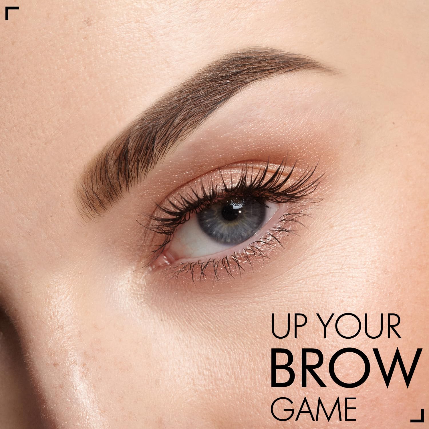 iMethod Eyebrow Stamp and Eyebrow Stencil Kit - Eye Brow Stamping Kit, Brow Stamp Kit, Brow Stencil and Stamp Kit, Brow Trio Eyebrow Kit, Perfect Bushy Eyebrows, Light Brown