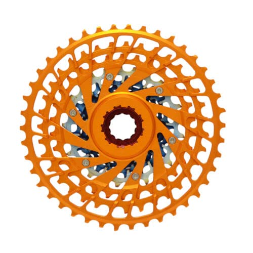 KCNC 12 Speed Road Cassette 9-42T, XG-1290 compatible, XDR hub compatible, Gold, KCS12-005G-OE, SK2604