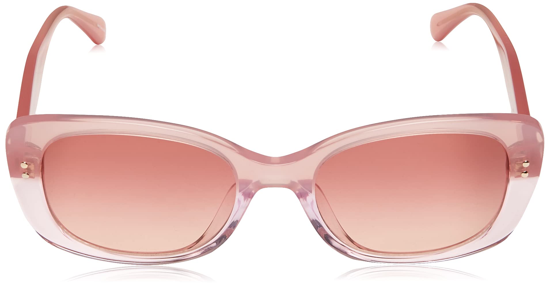 Kate Spade New York Women's Citiani/G/S Rectangle Sunglasses, Pink, One Size