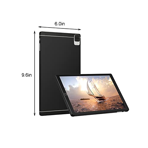 New Metal 10.1 Inch Four Camera HD Tablet WiFi Bluetooth Android Voice Call Game Tablet Supports SIM Communication Function, Front and Rear Dual Cameras
