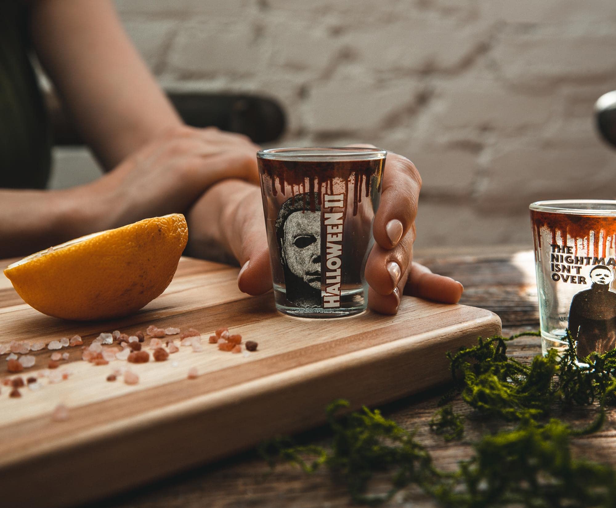 Halloween II Michael Myers 2-Ounce Mini Shot Glasses | Set of 4