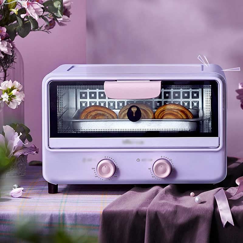 Guyana Cute Electric Oven Home Small Multifunctional Automatic Tart Cookie Baking Machine Small Capacity Knob Easy To Operate