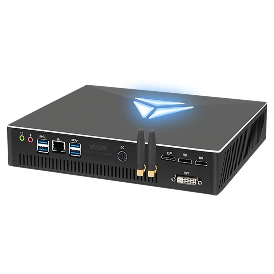 msecore Mini Desktop PC with Core i9-10900F 10 Cores Max 5.2GHz, GeForce GTX1650 4G, 64G DDR4 RAM, 1T NVME SSD, 4K, HDMI 2.0, DP 1.4, Four Display, Wi-Fi 6, Bluetooth 5.1, Win11 Pro