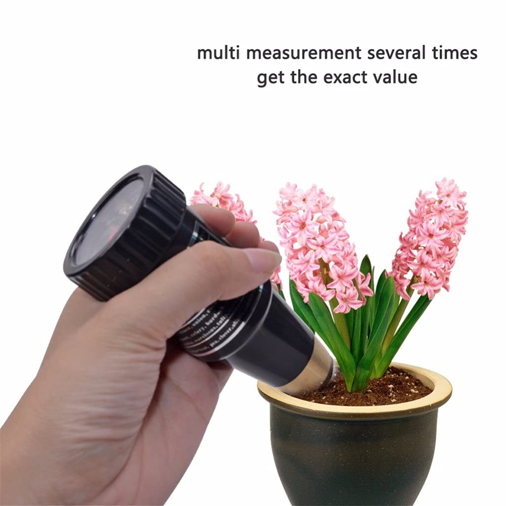 LHLLHL Handheld VT-05 Soil Meter Humidity Tester with Ph Meter Digital Soil PH Meter PH Range 3~8ph Moister Range 1~8
