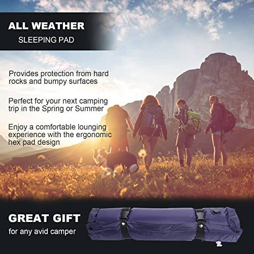 JehaYu Sleeping Pad Camping Mat, with Storage Bag for Outdoor Mountaineering Trips