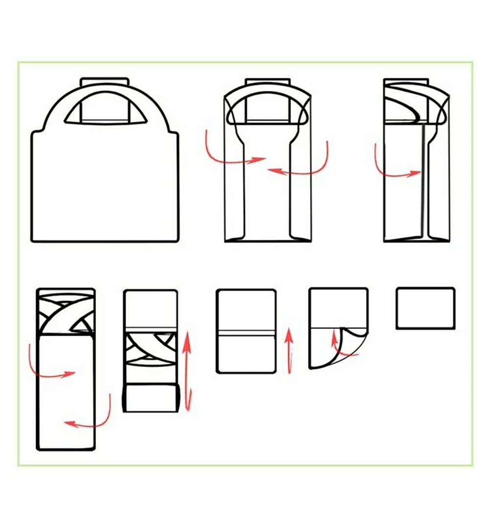 Kerr's Choice Lightweight Portable Grocery Bag Large Capacity Shopping Bag Durable Reusable Tote Bag Travel Accessories - Kawaii Bag