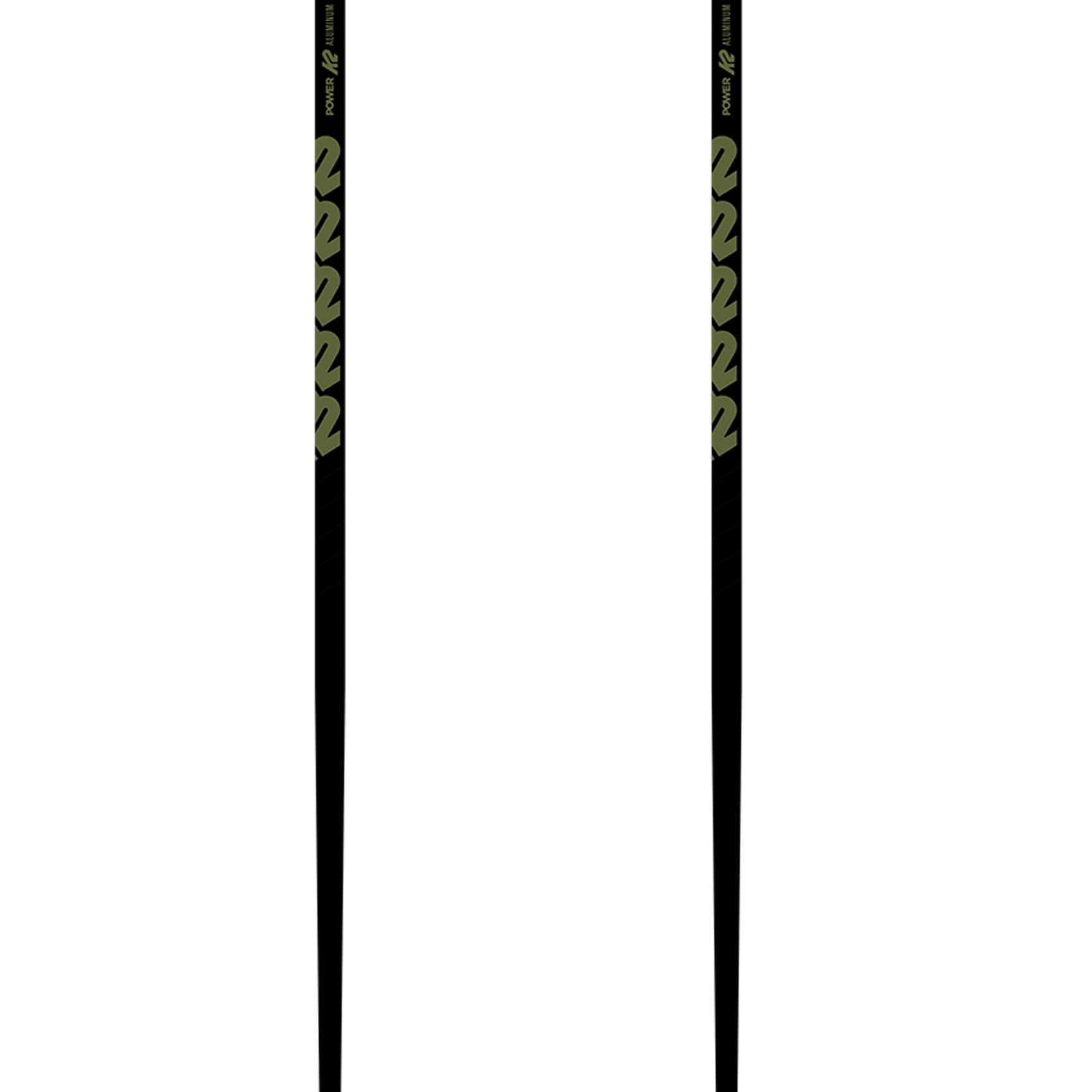 K2 Power Aluminum Mens Ski Poles, 44, Green