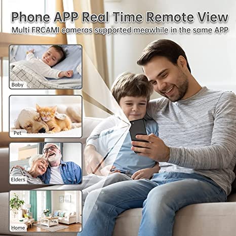 Hidden Camera WiFi Mini Spy Camera Cameras HD 1080P Wireless Small Nanny Cam with Night Vision and Motion Detection for Home Surveillance