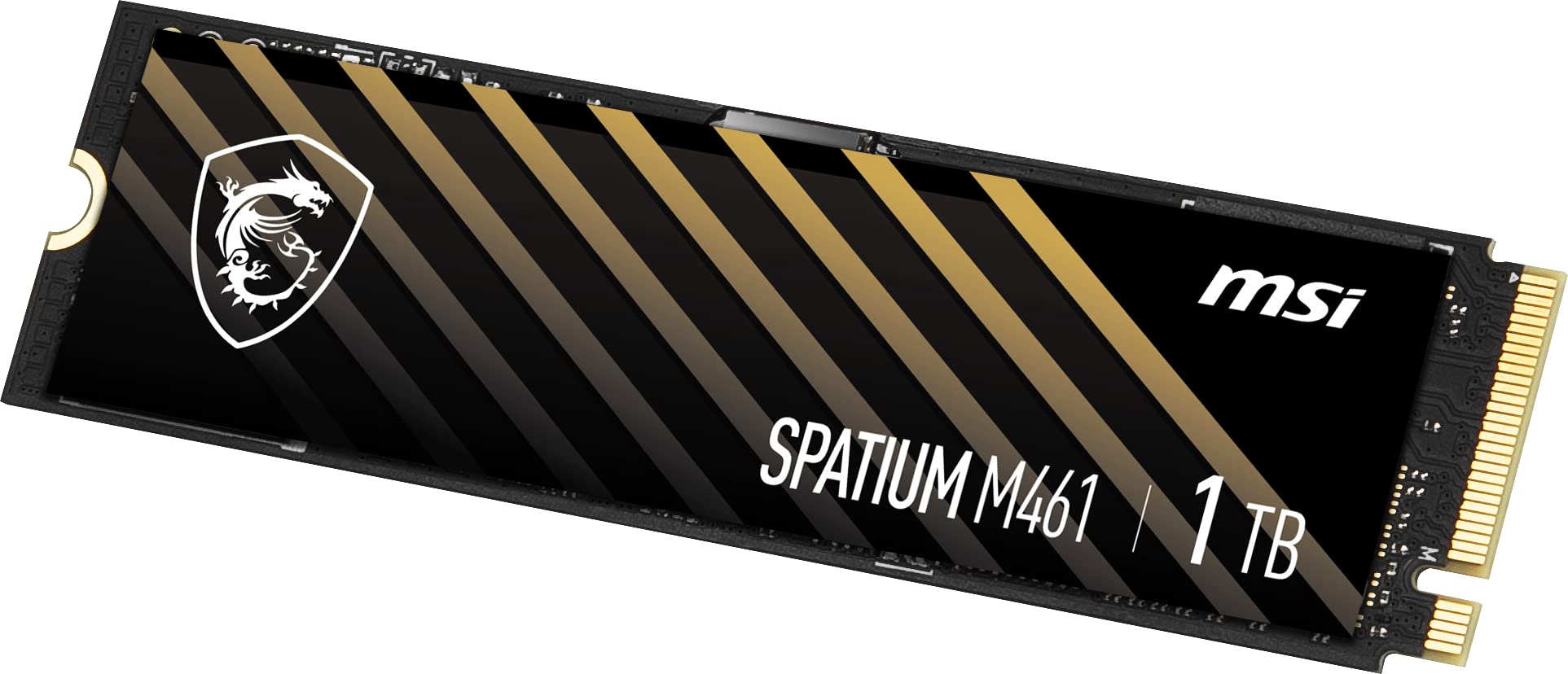 MSI SPATIUM M461 PCIe 4.0 NVMe M.2 1TB Internal SSD PCIe Gen4 NVMe