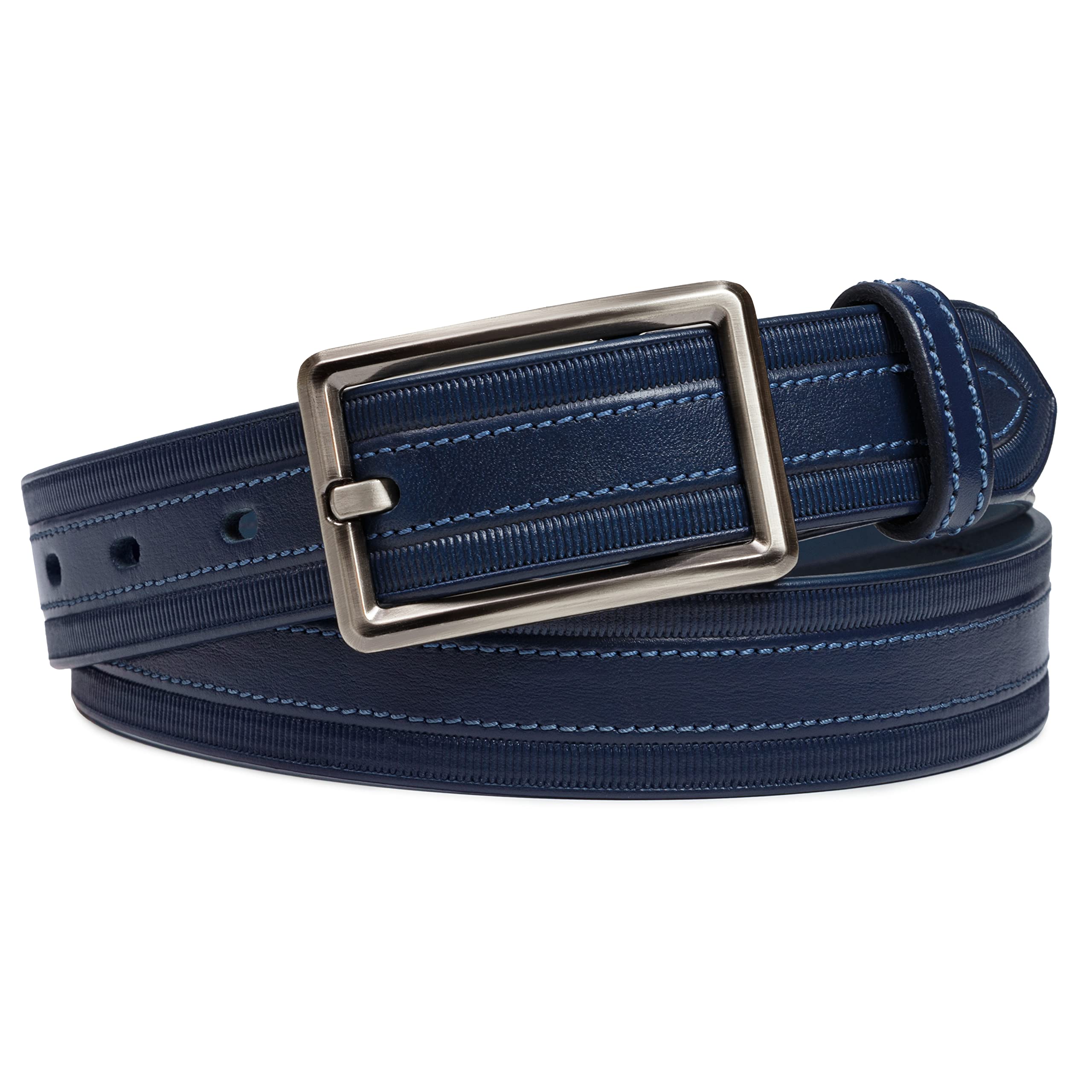 KIEKA Men Belt (Blue, 40-44")
