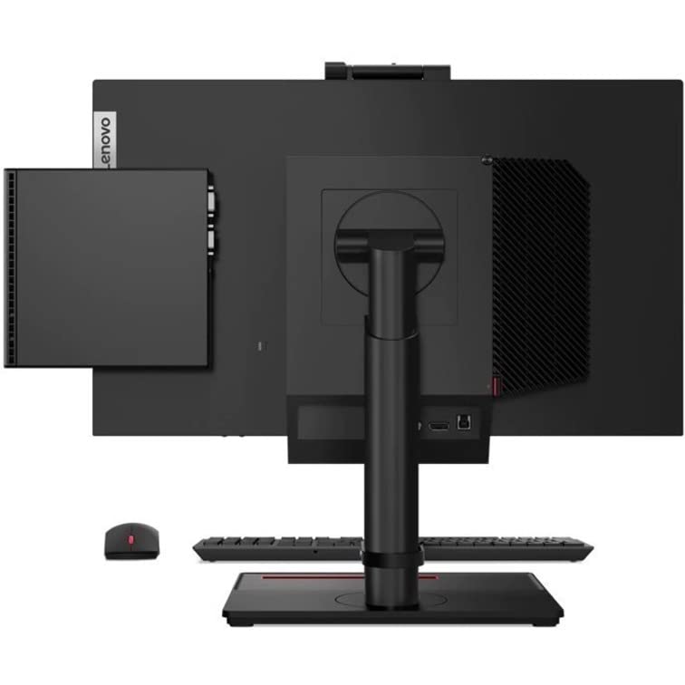 Lenovo ThinkCentre M80q 11DN0090US Desktop Computer - Intel Core i7 10th Gen i7-10700T Octa-core (8 Core) 2 GHz - 16 GB RAM DDR4 SDRAM - 256 GB M.2 PCI Express NVMe x4 SSD - Tiny - Black - Intel Q470