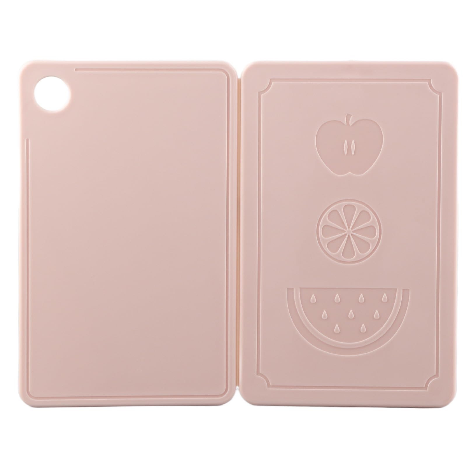 Japanese Folding Cutting Board Cutting Board Multifunctional Tourism Portable Anti-Skid Board Cut Fruits And Vegetables(Pink)