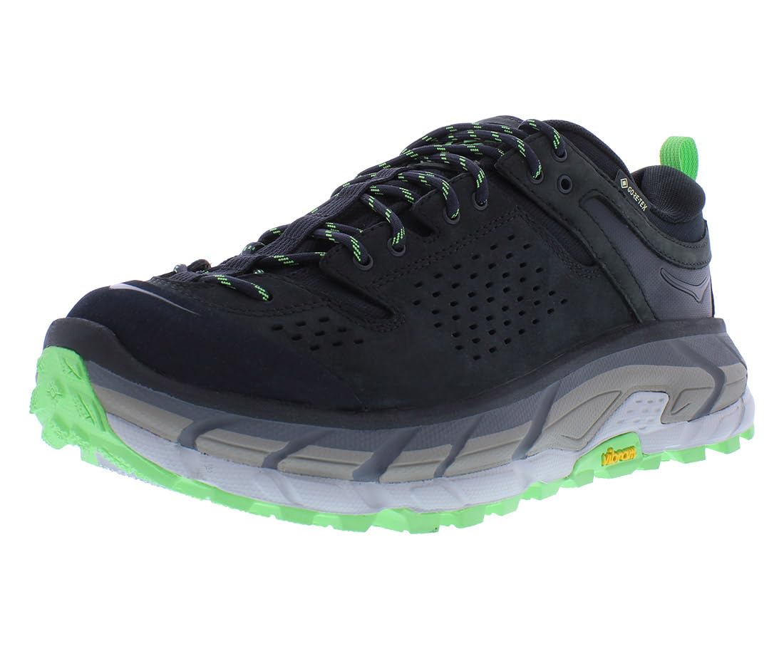 HOKA ONE ONE Tor Ultra Lo Unisex Shoes Size 10, Color: Black/Zest