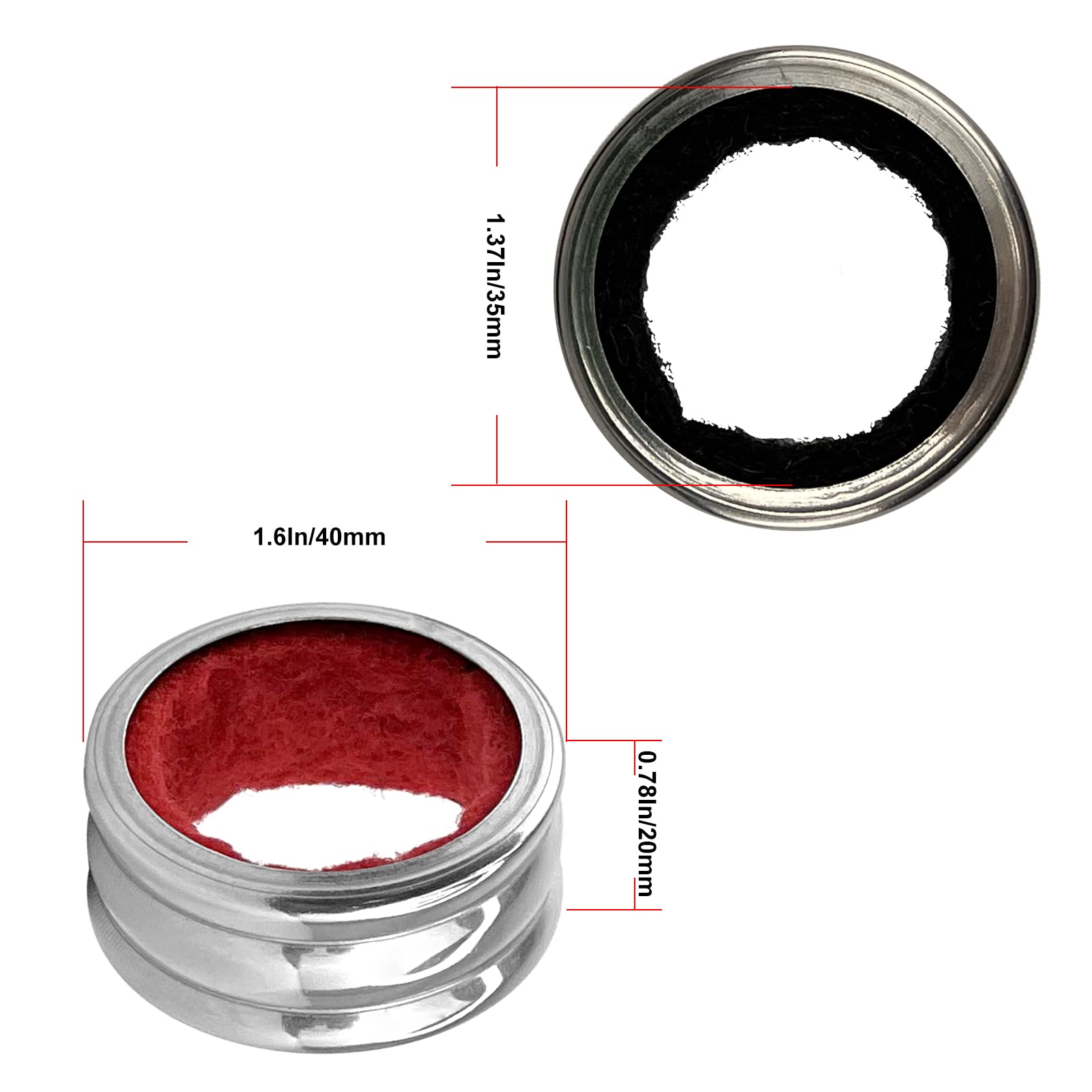 JLTPH Wine Bottle Collars Stainless Steel Red Wine Bottle Collar Alcohol Ring Stop Ring Silver Plated Wine Drip Ring