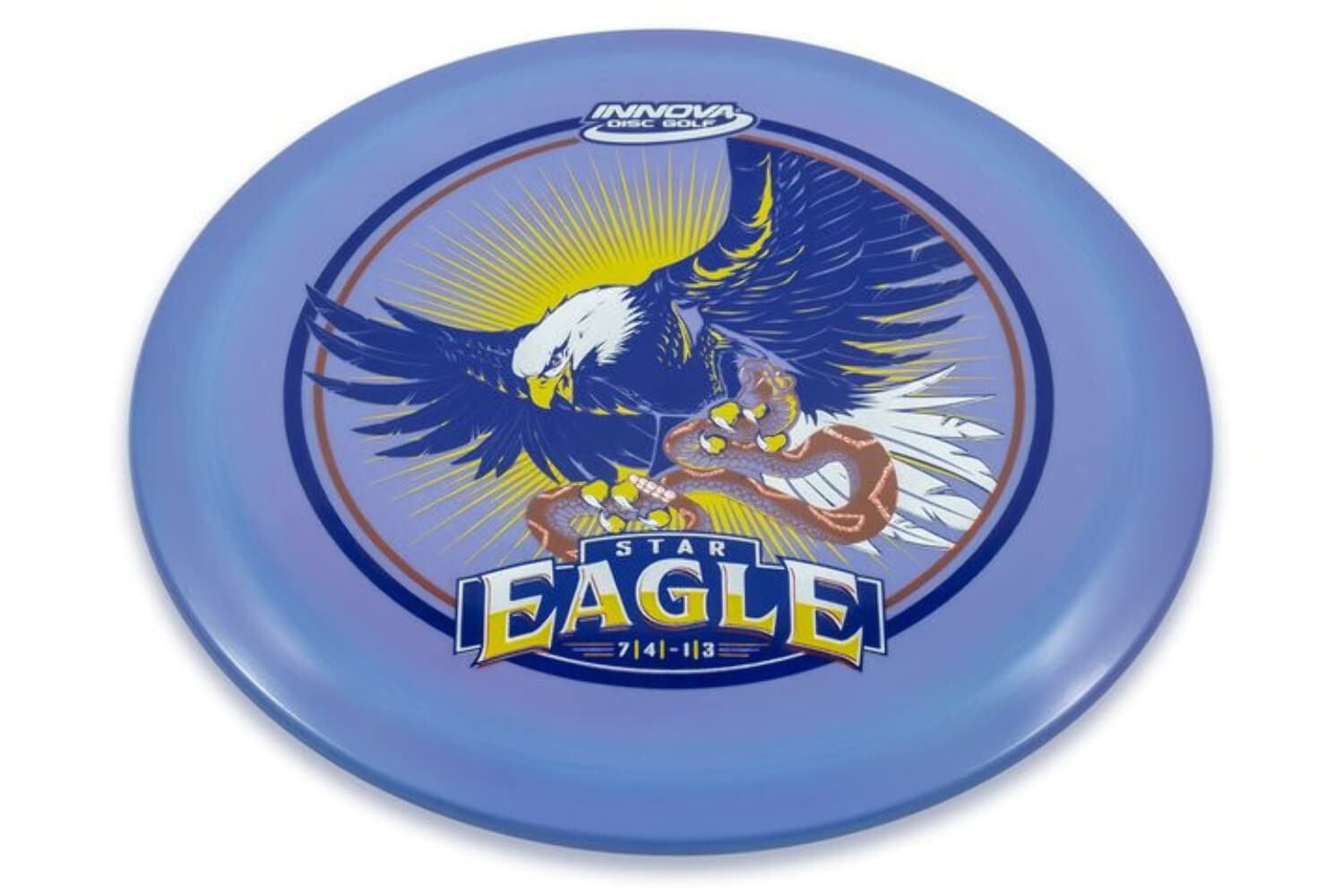 Innova Eagle (Star) INNfuse Design Fairway Driver Golf Disc, Pick Weight/Color [Stamp & Exact Color May Vary] Purple 160-166 Grams