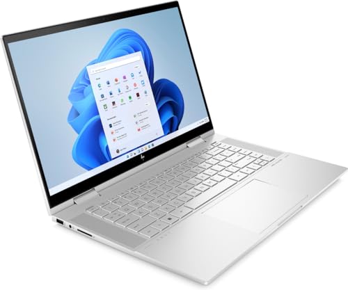 HP Envy x360 2-in-1 Laptop, Intel 12-Core i7-1260P, 15.6" FHD IPS Touchscreen, Intel Iris Xe Graphics, 16GB DDR4 1TB SSD, Backlit Keyboard, Fingerprint, Thunderbolt 4, HDMI 2.1 Wi-Fi 6E, Win10 Home