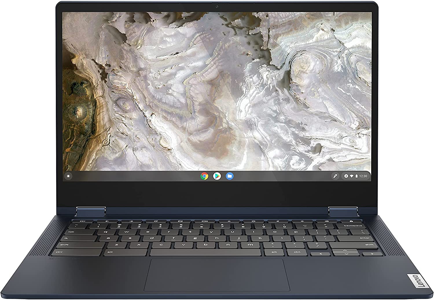 Lenovo Chromebook Flex 5i 13.3" Touchscreen FHD 1080p IPS Display, 2in1 Flip Laptop, Backlit Keyboard, Intel i3-1115G4, USB Type-C, Wi-Fi 6, SD Card Reader, Webcam, Chrome OS, 8GB RAM, 64GB eMMC+Cloth