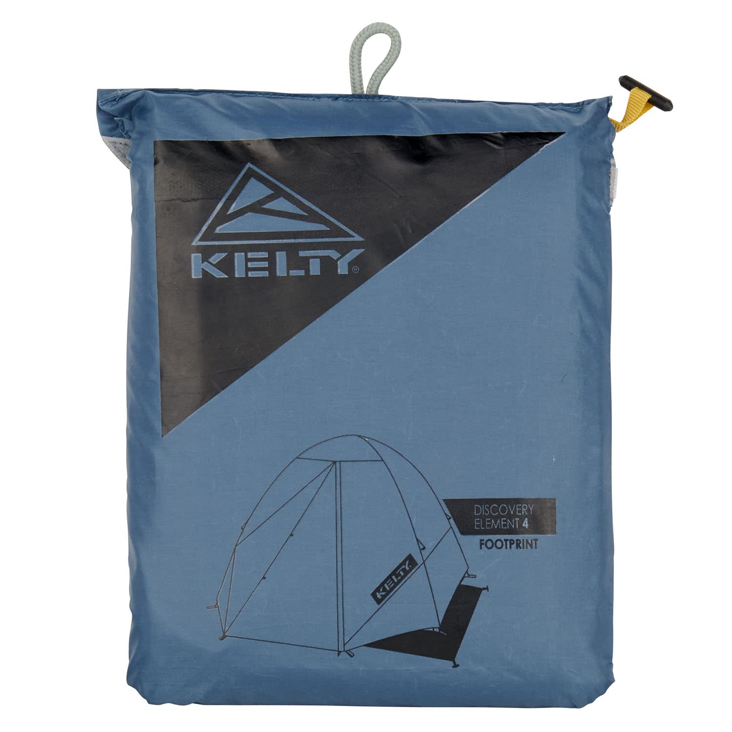 Kelty Discovery Element 4 Person Tent + Tent Footprint Bundle