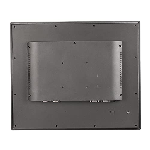 HUNSN 17 Inch TFT SXGA LED IP65 Industrial Panel PC, 10 Point Projected Capacitive Touch Screen, Intel J1800, Windows 11 or Linux Ubuntu, PW22, VGA, 4 x USB, LAN, 3 x COM, 8G RAM, 128G SSD