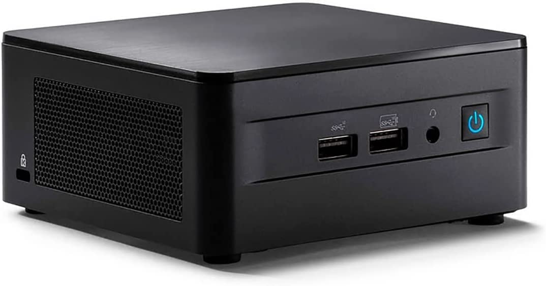 Intel 2022 Newest NUC 12 Pro Mini PC Kit NUC12WSHi5 Desktop Computer, 12th Gen 12-Core i5-1240P, 32GB DDR4 RAM, 2TB PCIe SSD, WiFi 6, Thunderbolt 4, Windows 10 Pro, BROAG 64GB Flash Drive