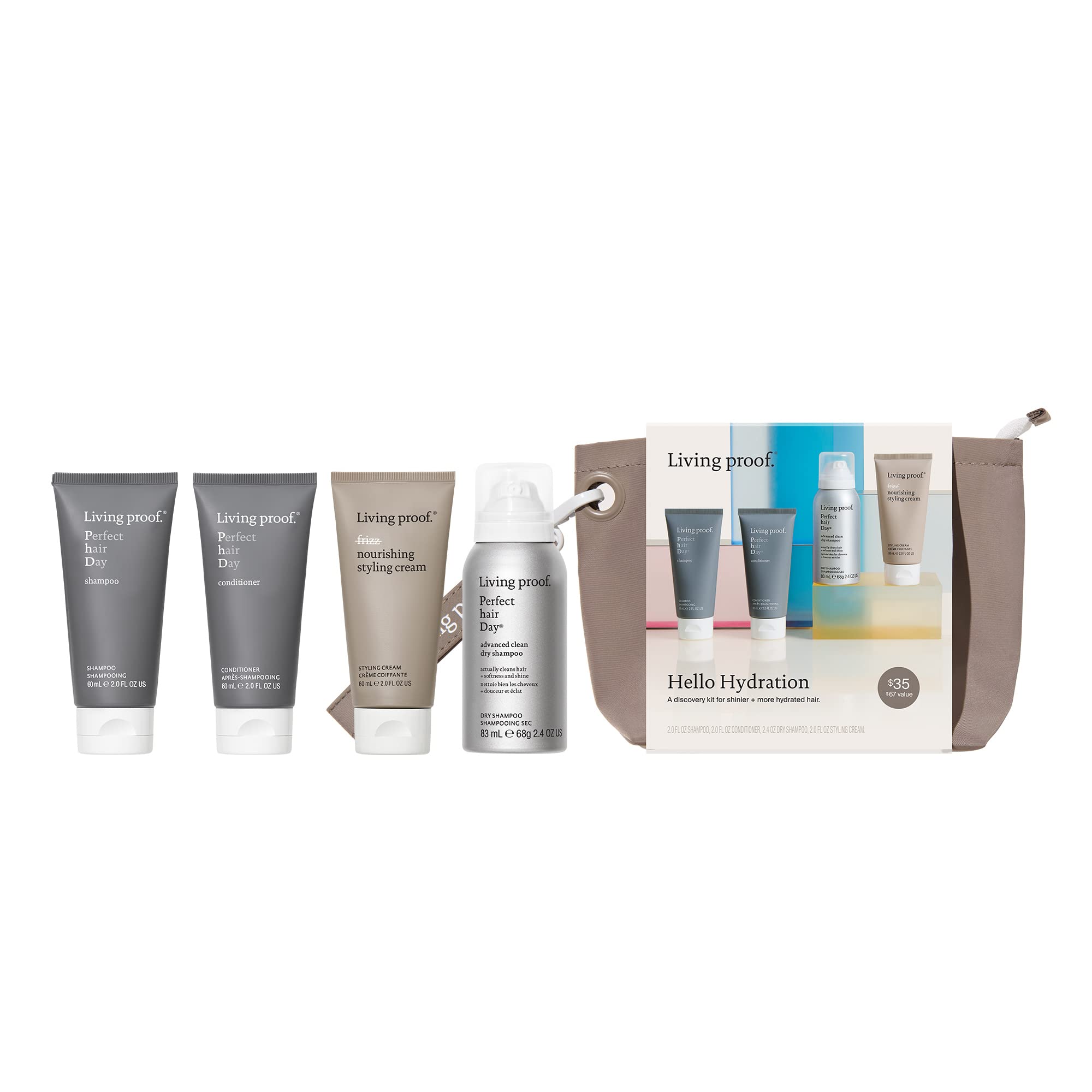 Living Proof Hello Hydration Discovery Kit, New Formula