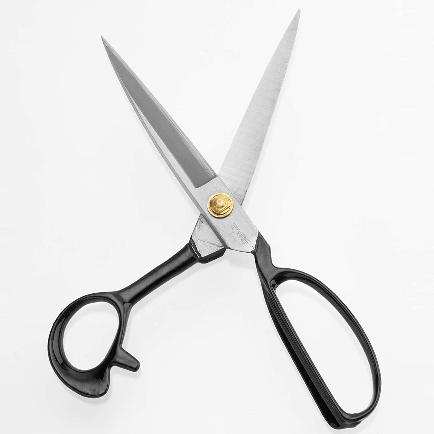 KAKURI Japanese Fabric Scissors for Sewing 8", Made in JAPAN, Japanese Professional Sewing Shears, Razor Sharp Japanese Steel Balde, Black