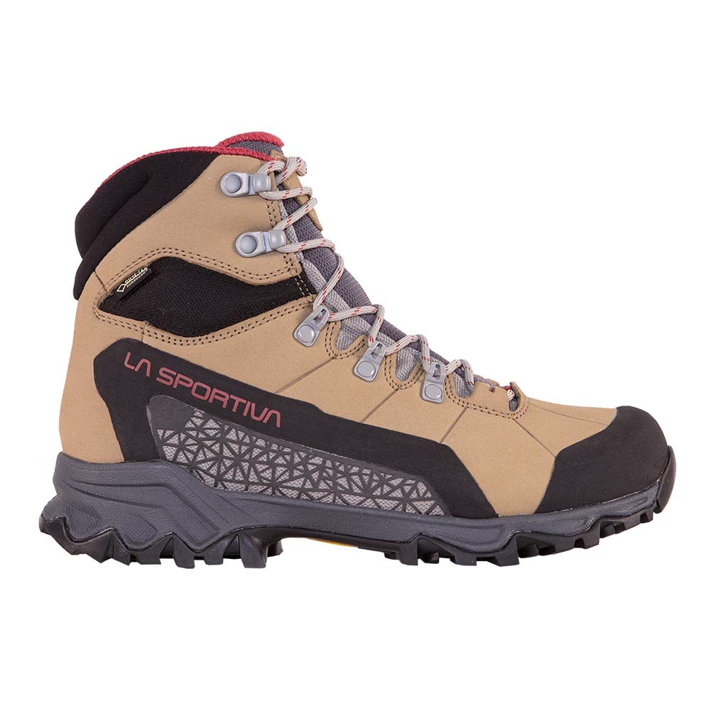La Sportiva Womens Nucleo High II GTX Hiking Boots, Aloe/Velvet, 5.5