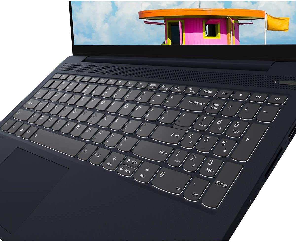 Lenovo IdeaPad 5 15 Business Laptop Intel Quad-Core i7-1065G7 15.6" FHD IPS Touchscreen Display 12GB DDR4 512GB SSD Fingerprint Backlit Keyboard Dolby USB-C Win 10 + HDMI Cable