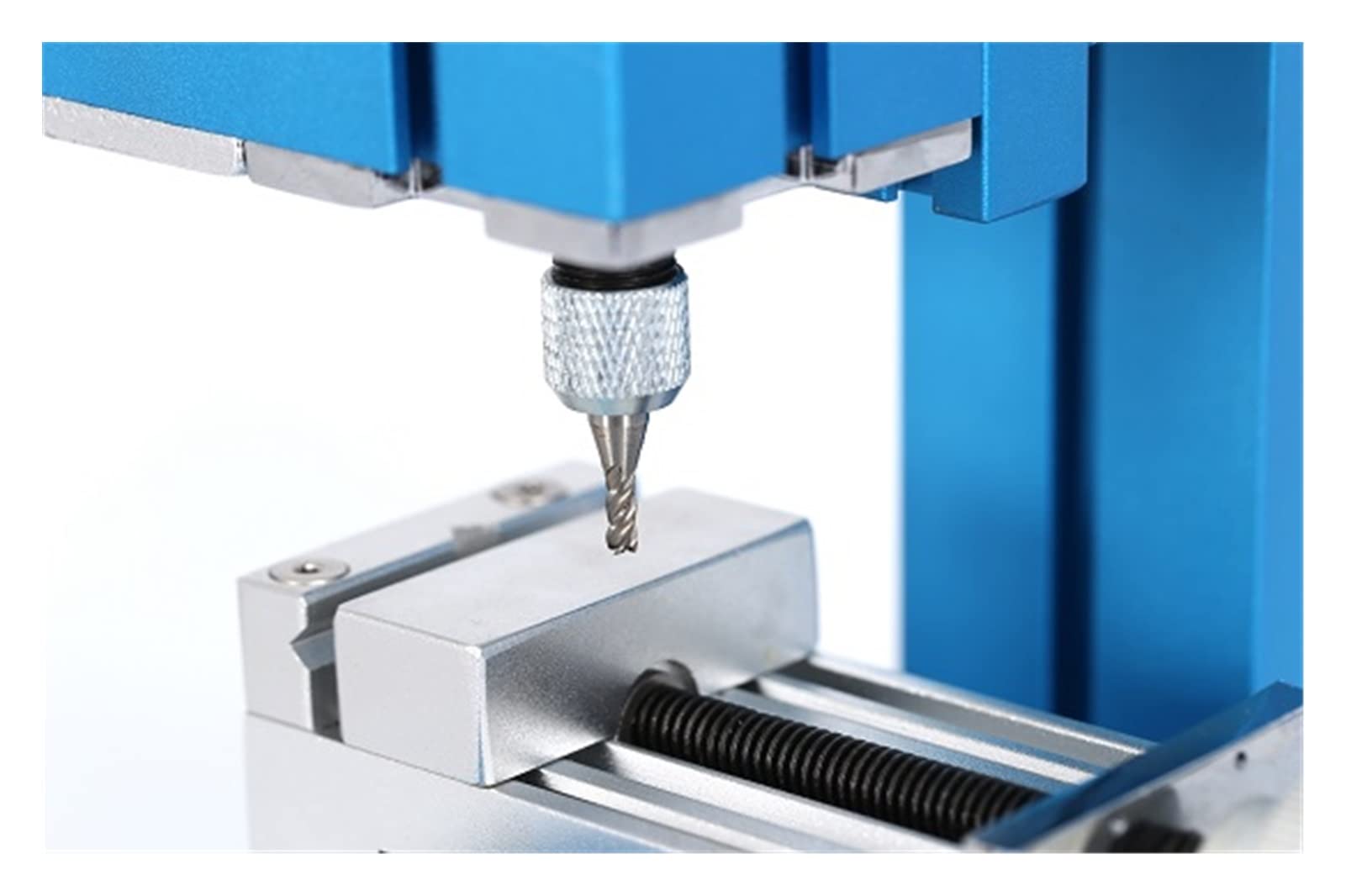 JJXX-BZ Mini Lathe Mini Metal Lathe DIY Miniature Milling Machine Miller 100-240V Woodworking Metal Aluminum Processing Tool Mini Milling Machine