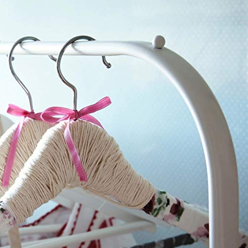 Hongseyijia Coat Racks Multi-Function Coat Rack Entrance Hall Coat Rack Organiser Shoe Bench Stand with Top Rod for Home Office Hallway Bedroom,152cm,Whtie