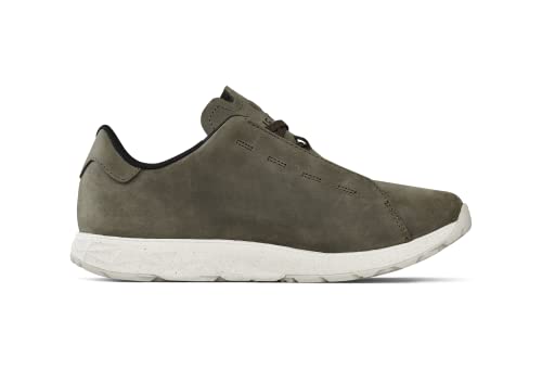 Icebug Loe Biosole Leather Walking Shoe with Grip Sole, Stone, 06.5