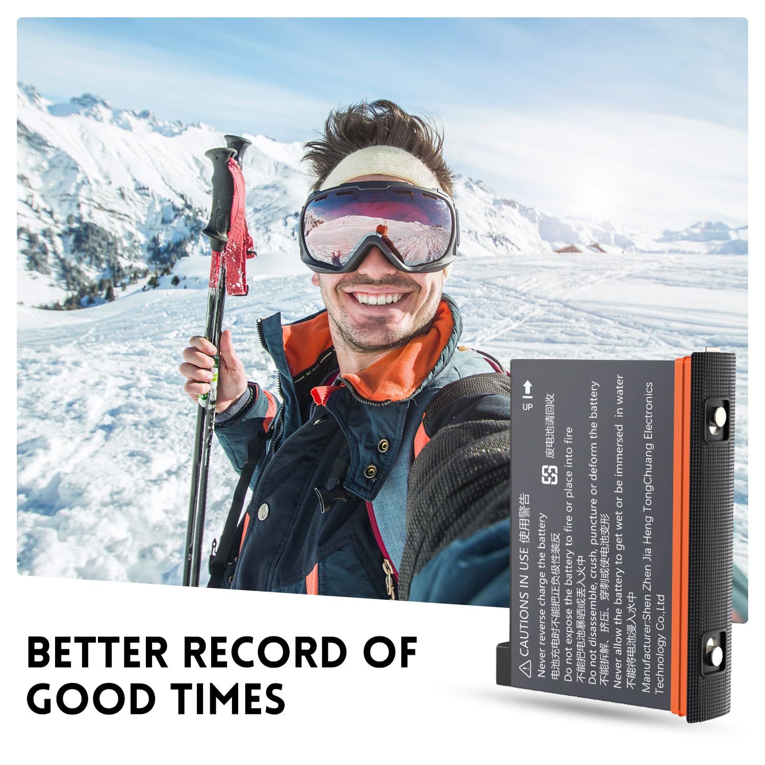 NBZZ Replacement Battery Compatible with Insta 360 X3 Battery CINAQBT/A 3.85V 1800mAh 6.93Wh Insta360 x3 Accessories (Fully Compatible with Original)